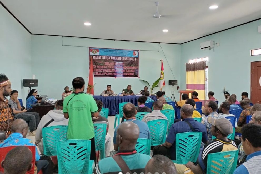 PASITER BOVEN DIGOEL BERIKAN MATERI WASBANG DAN KETAHANAN NASIONAL ...