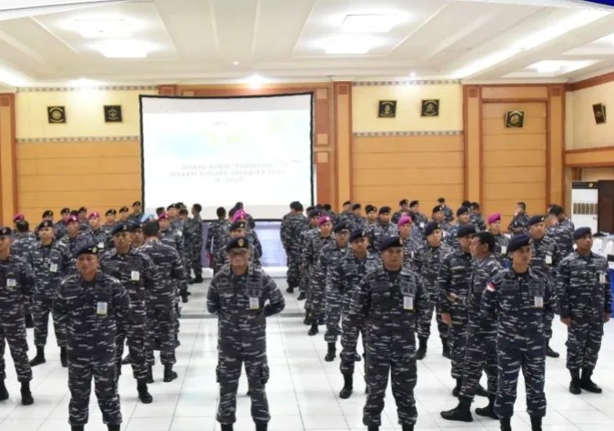 56 Casis Diklapa TNI AL Angkatan XXXII TA 2023 Laksanakan Sidang Komisi ...