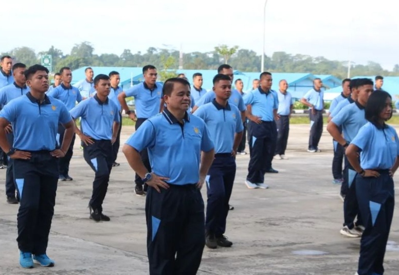 Pangkoopsud III Olahraga Bersama Personel Koopsud III - sergap TKP