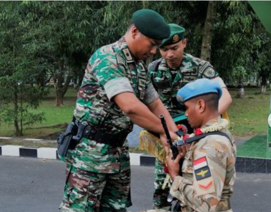 Acara Tradisi Penyambutan Purna Satgas TNI KONGA UNIFIL TA 2022 ...