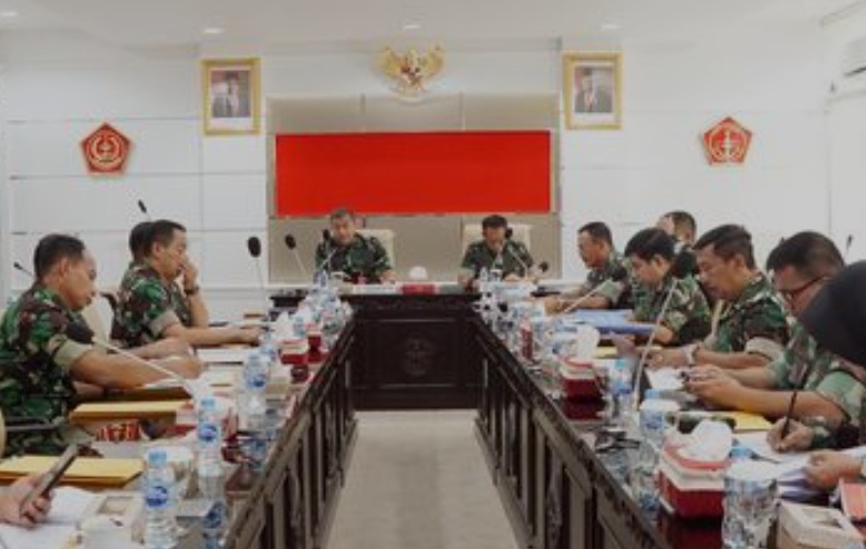 RAPAT PENYUSUNAN RANCANGAN PERPANG TNI TENTANG PENYELESAIAN PERKARA ...