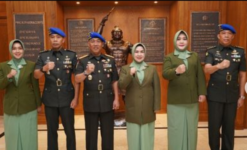 Sertijab Dirbinrenproggar dan Dansatlaklidpamfik Puspomad - sergap TKP