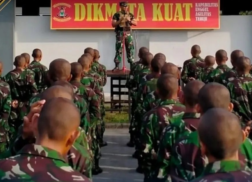 Siswa Dikmata TNI AL XLIII/1 T.A 2023 Laksanakan Materi Limed - sergap TKP