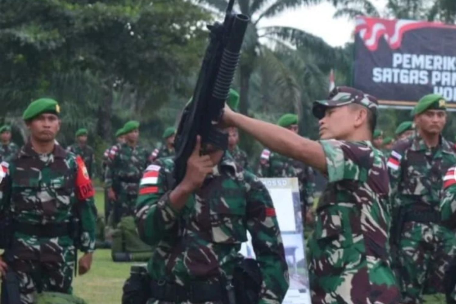 Tradisi Kenaikan Pangkat Personel Koopsud III - sergap TKP