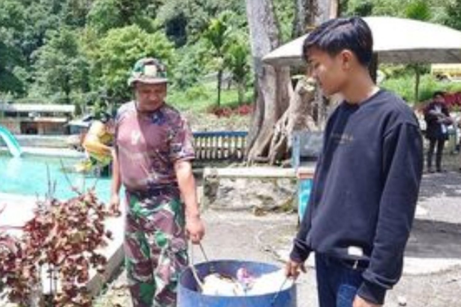 Tradisi Kenaikan Pangkat Personel Koopsud III - sergap TKP