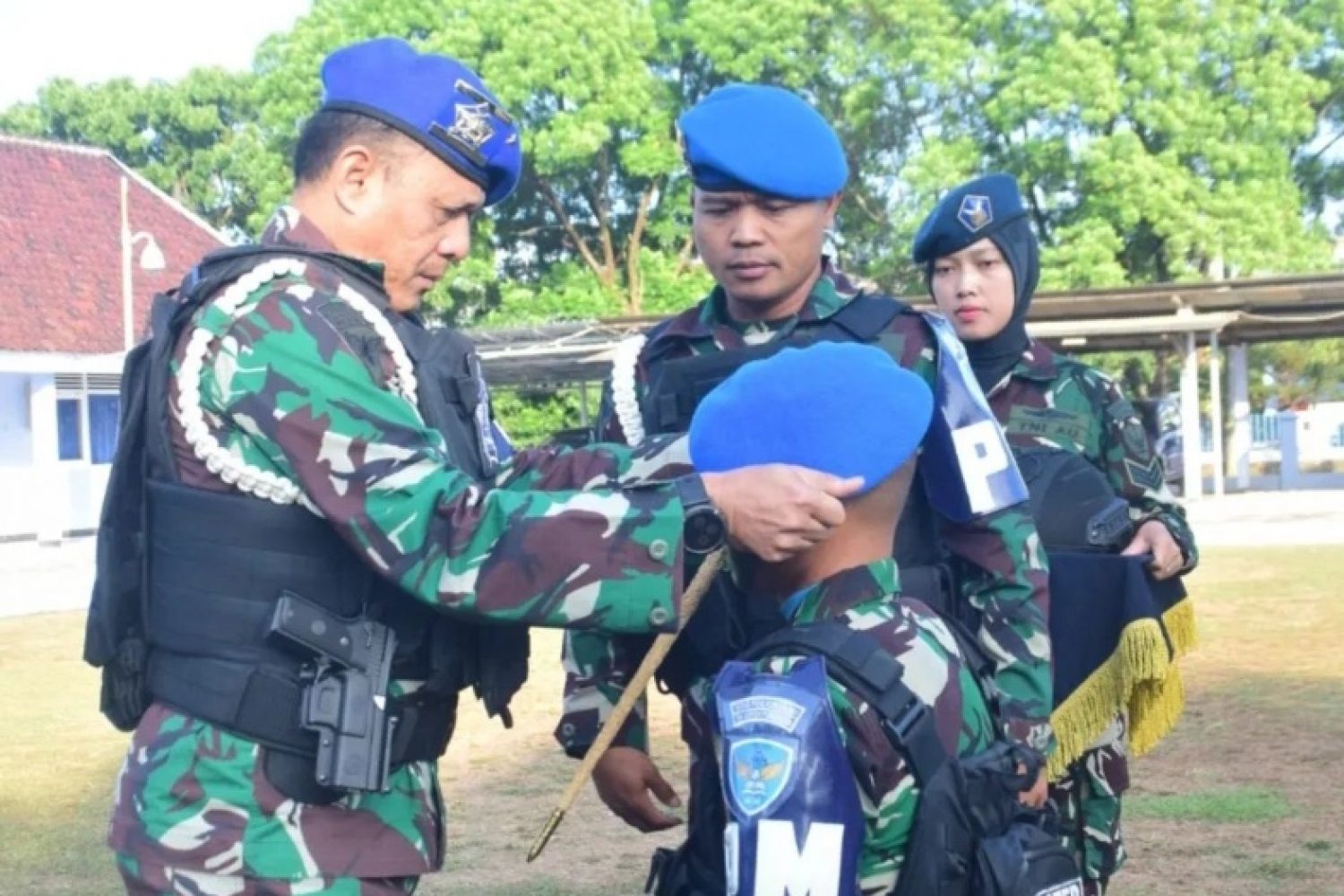 DENPOM I/4 PADANG LAKSANAKAN KEGIATAN OPS GAK RIK LALIN GABUNGAN POMAD ...